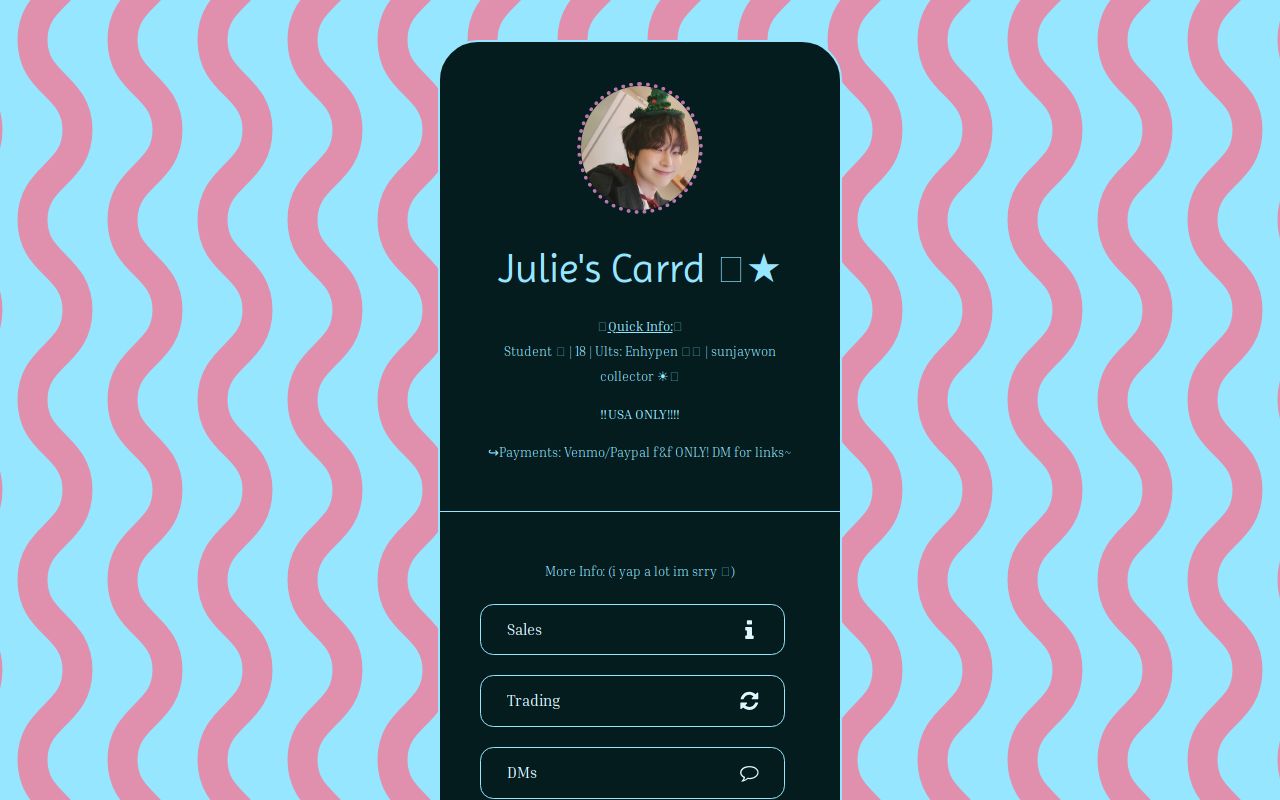Julie's Carrd